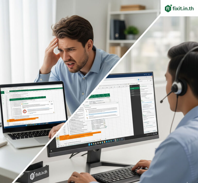 Word ,Excel พิมพ์ภาษาไทยไม่ได้ - FixIT.in.th